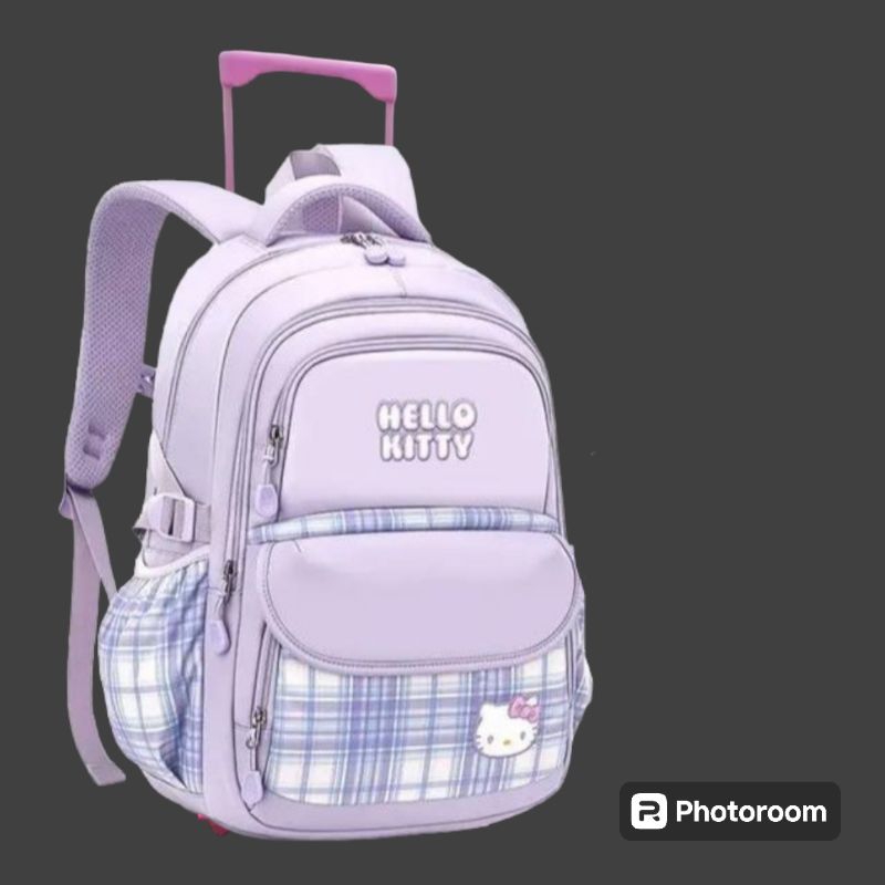 Jual DBS HELLOKITTY PRINT Tas Dorong Ransel Trolly Sekolah Anak TK SD Perempuan Terbaru | Shopee ...