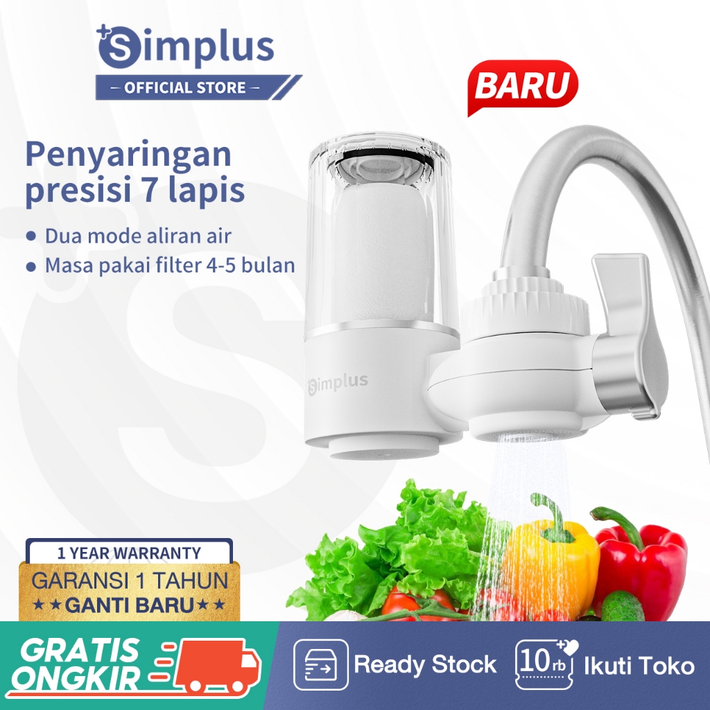 Jual Simplus Pemurni Air Keran dengan 7 Lapis Penyaringan | Shopee Indonesia