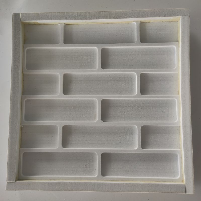 Jual cetakan ornamen dinding masif bahan spon eva diukir dengan mesin ...