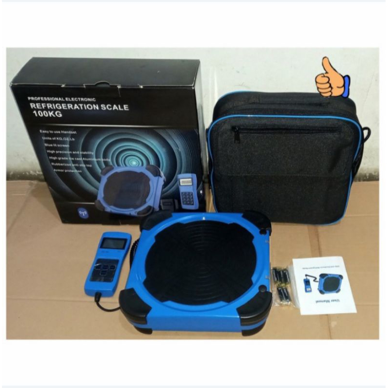 Jual Electronic Refrigerant Scale ERS-800-Electronic Digital HVAC A/C Refrigerant Freon Charging ...