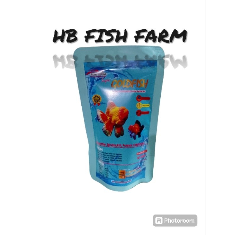 Jual PELET PLATINUM GOLDFISH SPESIAL IKAN GOLDFISH/IKAN KOKI UNTUK ...