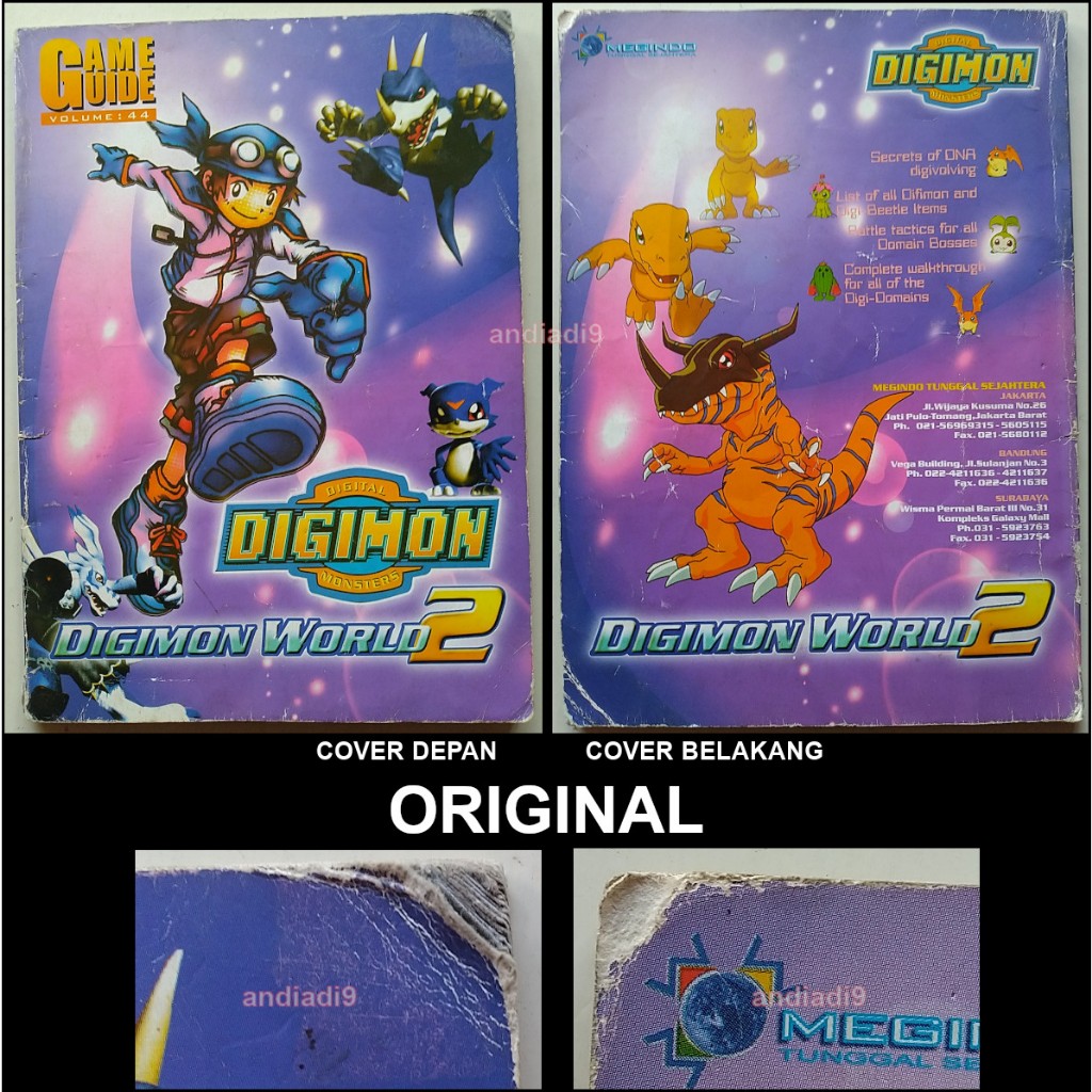 Jual PANDUAN GAME GUIDE VOL. 44 DIGIMON WORLD 2 ORIGINAL | Shopee Indonesia