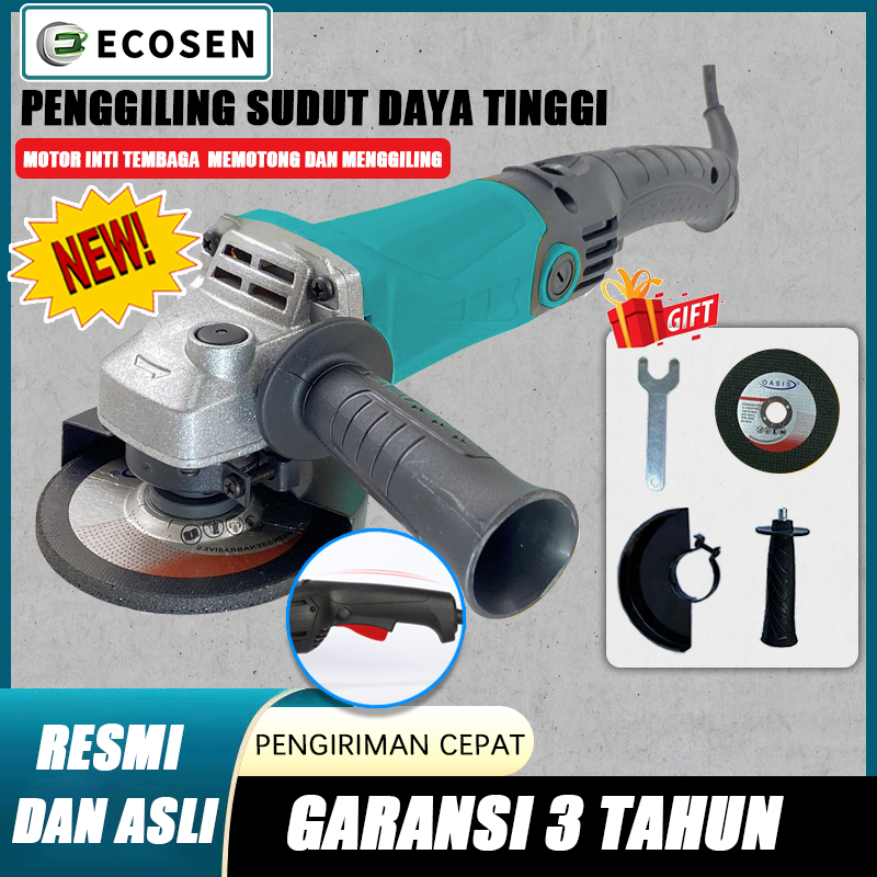 Jual ECOSEN Mesin Gerinda Tangan 4 inch Angle Grinder Gerinda Listrik ...