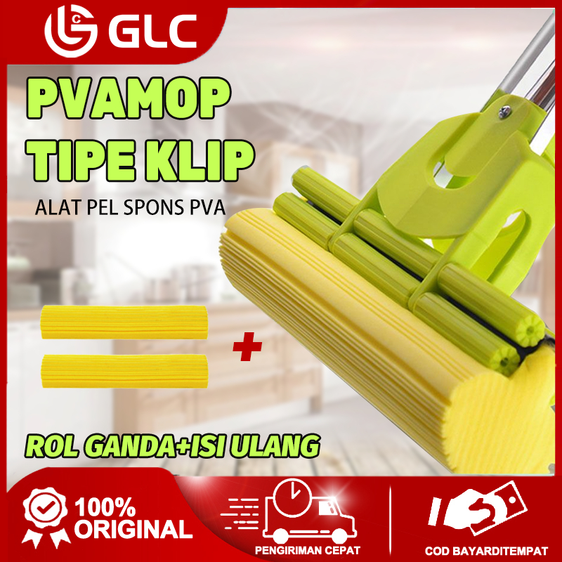 Jual Alat Pel Pembersih Lantai Pengering Lantai Sodok Pel Busa ...