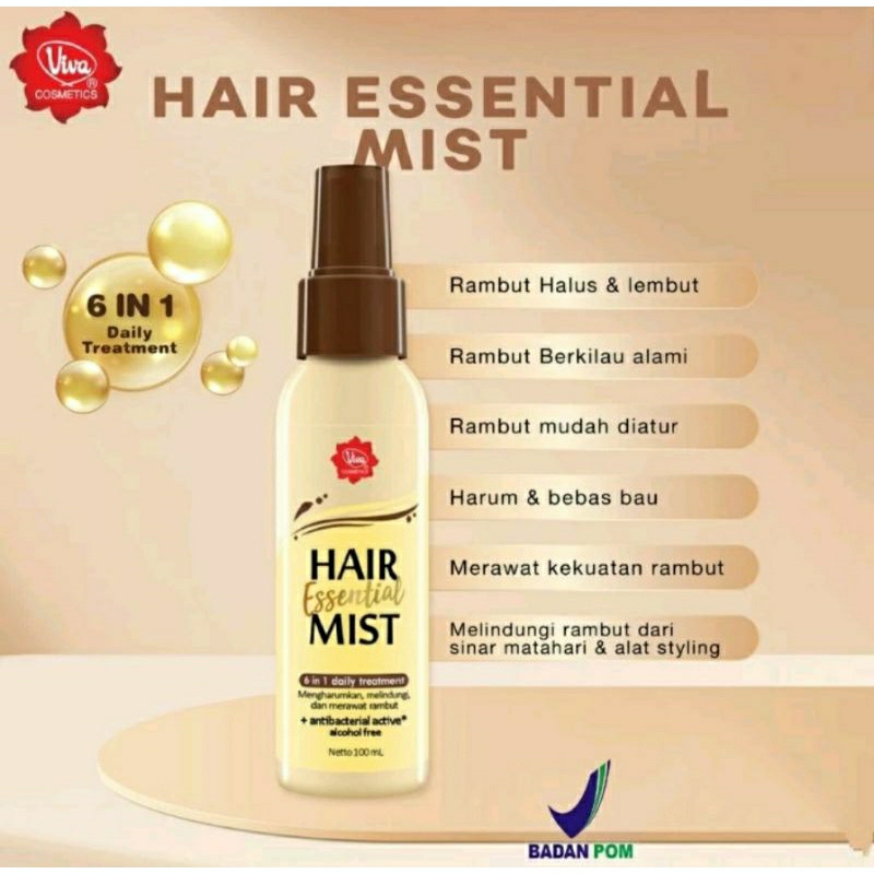 Jual Viva Hair Essential Mist 100ml | Shopee Indonesia