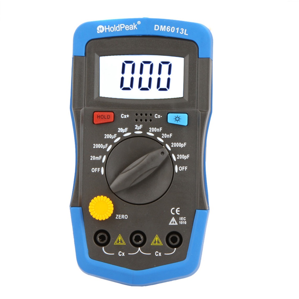 Jual [LOKAL]DM6013L Handheld Digital Capacitance Meter Capacitor w/ LCD ...