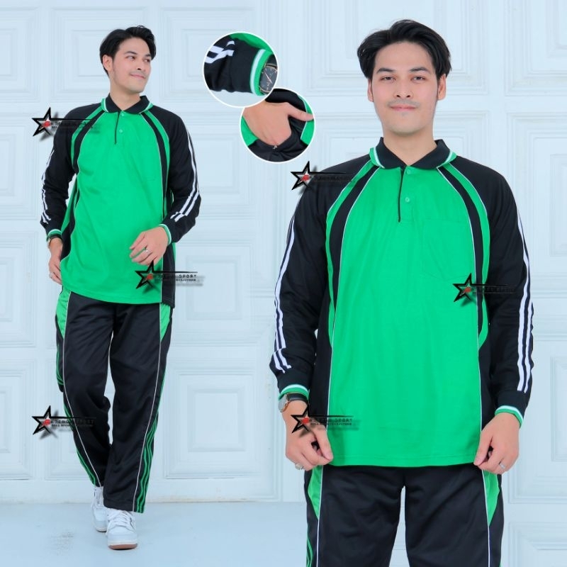 Jual SETELAN KAOS TRAINING OLAHRAGA | SETELAN BAJU OLAHRAGA LENGAN PANJANG | Shopee Indonesia