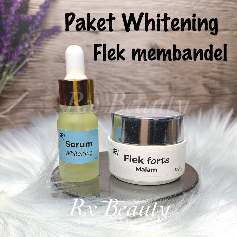 Jual paket cream flek racikan dokter | cream flek forte + serum | cream ...