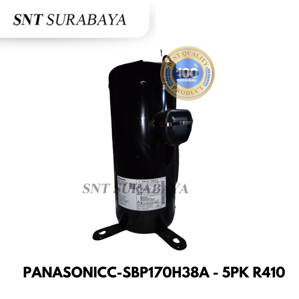 Jual kompresor AC merk panasonic 5pk freon r410 - panasonic scroll C ...