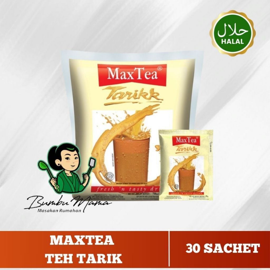 Jual Max Tea Tarik / Isi 30 Sachet / Teh Tarik Sachet | Shopee Indonesia