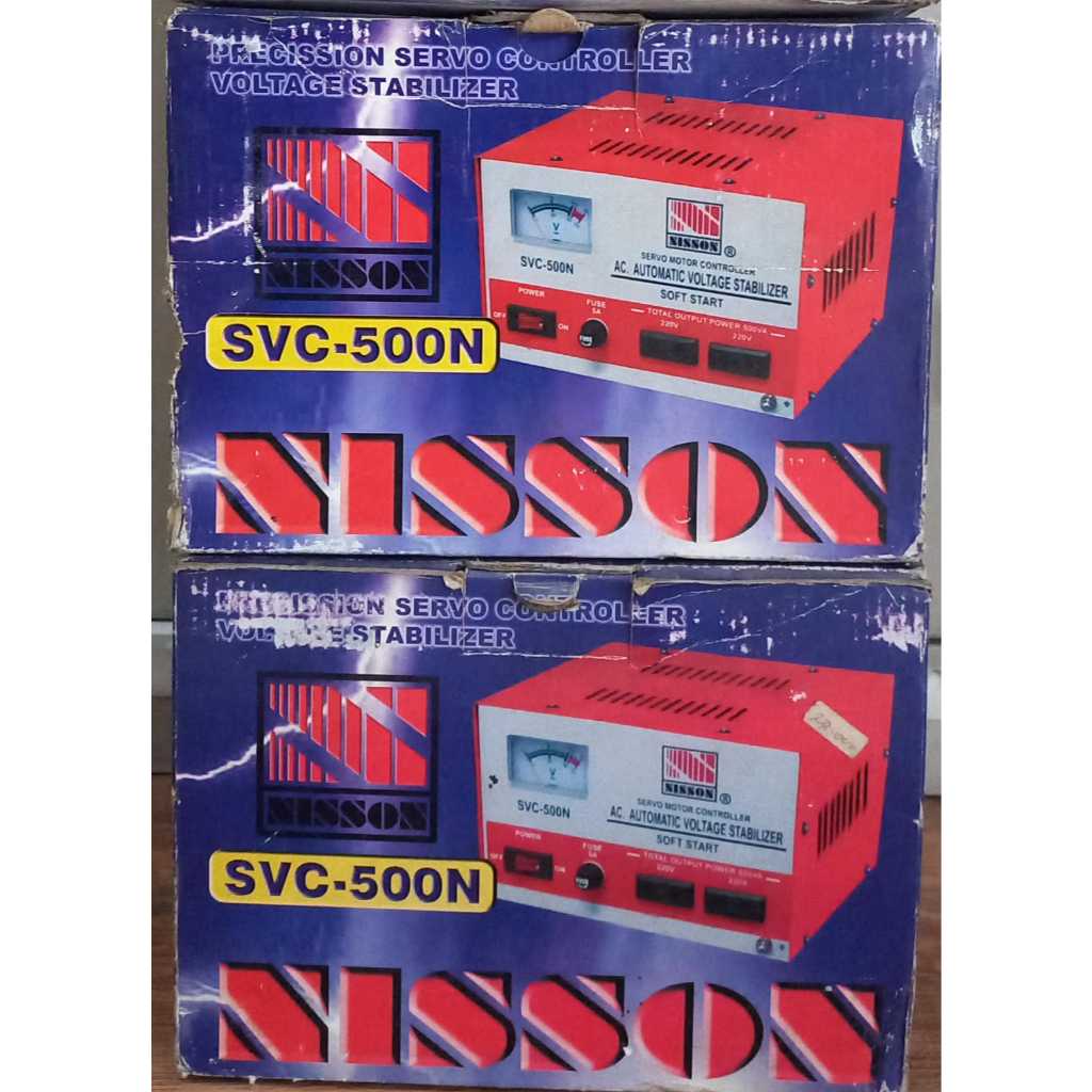 Jual Stabilizer Nisson SVC-500N 500watt/1000watt | Shopee Indonesia