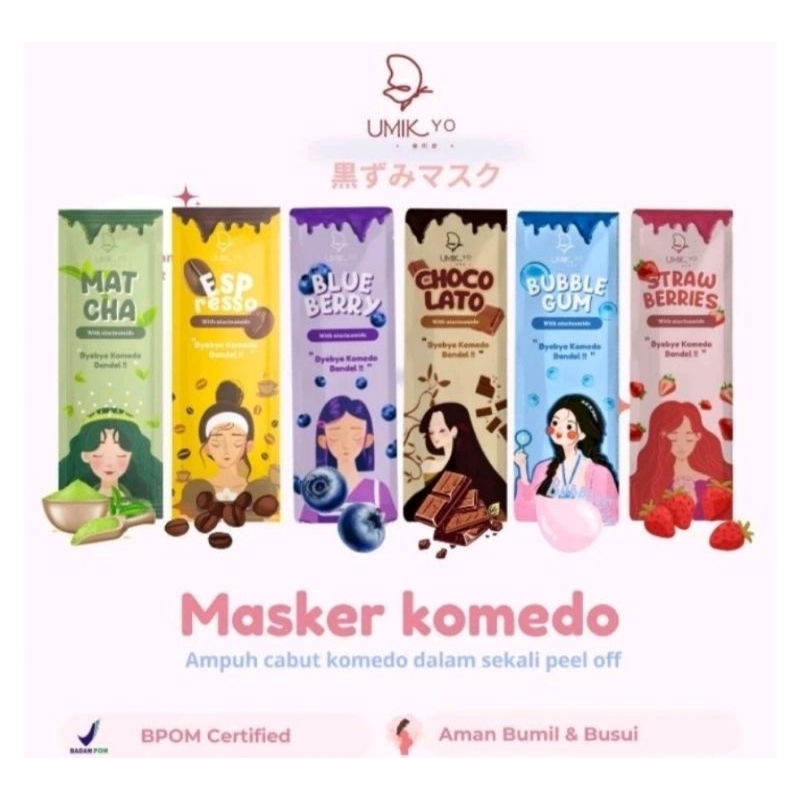Jual (BPOM) Masker Umikyo By Navy / Maskom viral / Ampuh mengangkat ...