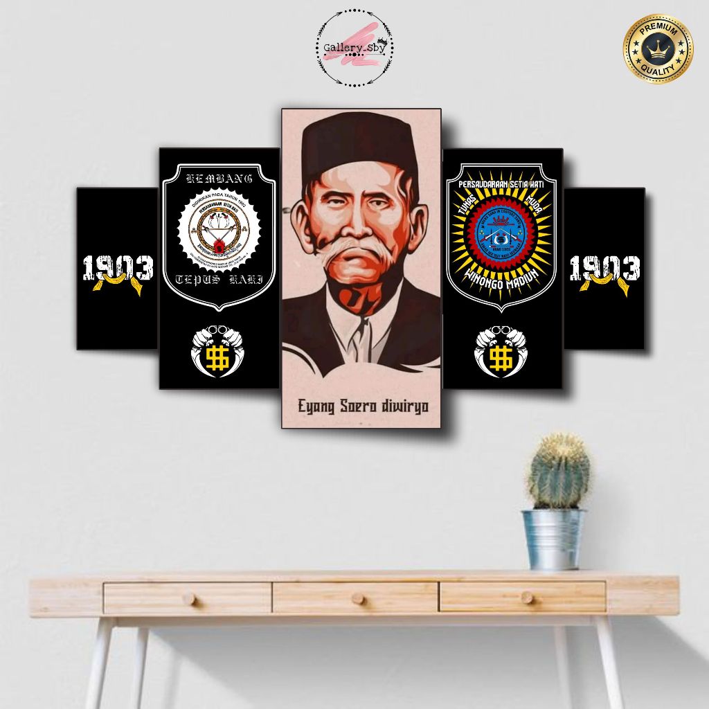 Jual Wall DecorPencak Silat PSHW Winongo 1 Set Hiasan Dinding Poster ...