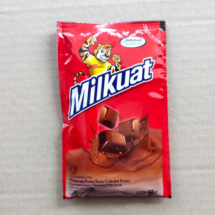 Jual Milkuat Bantal Susu UHT Milkuat Minuman rasa Susu Coklat | Shopee ...