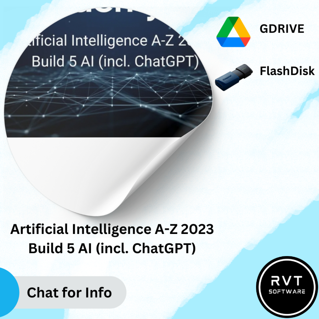 Jual Video Tutorial Artificial Intelligence A-Z 2023 Build 5 AI (incl ...