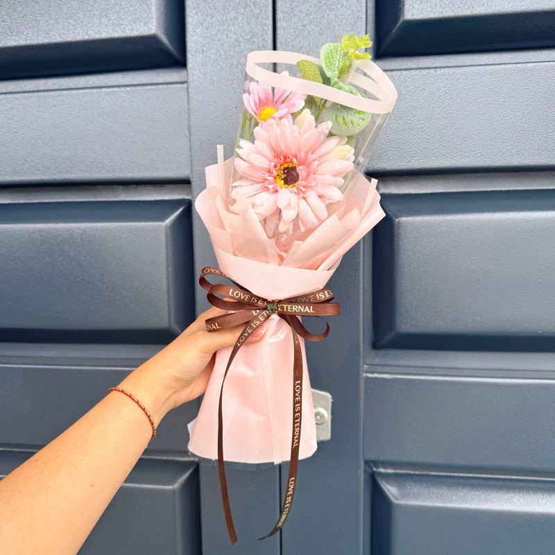 Jual Buket Bunga 1 tangkai FREE ( CUSTOM UCAPAN ) | Shopee Indonesia