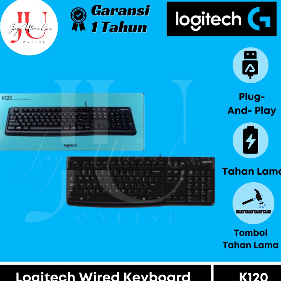 Jual Keyboard Logitech K12 USB Original | Shopee Indonesia