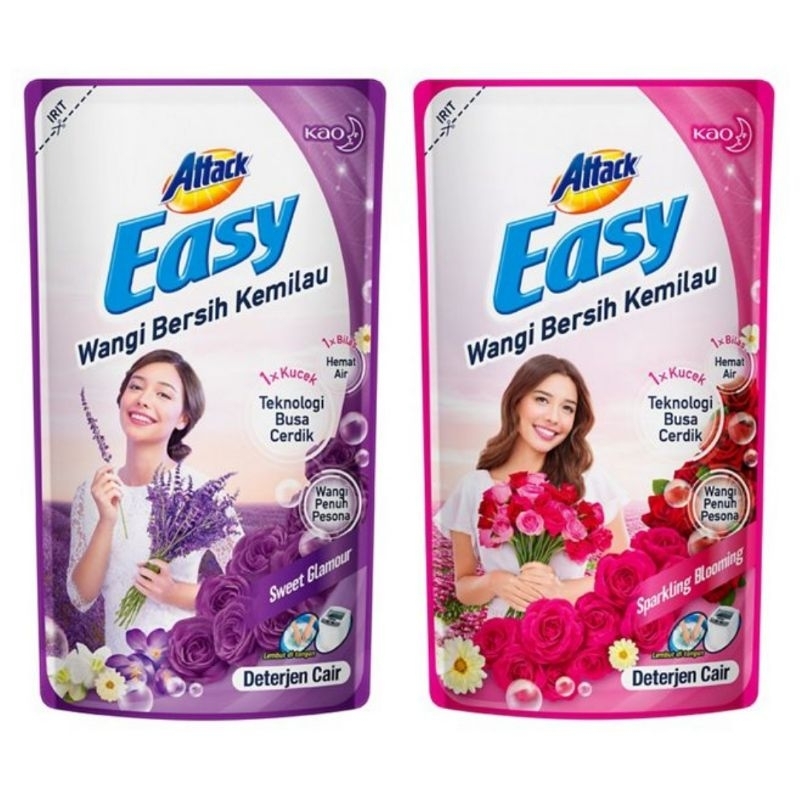 Jual ATTACK Easy Liquid Detergent 750ml - ATTACK Easy Deterjen Cair ...