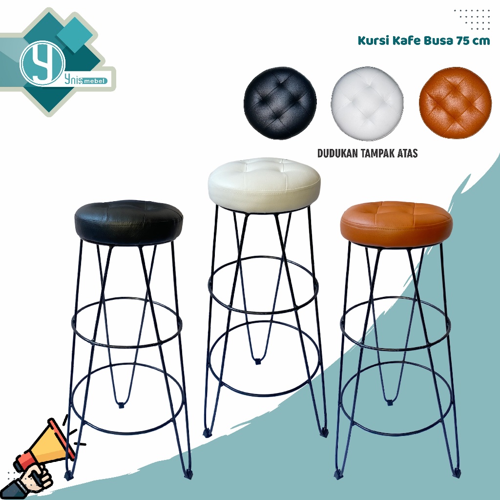 Jual kursi sandaran outdoor 75cm / 60cm / 50cm / dudukan busa / sofa ...