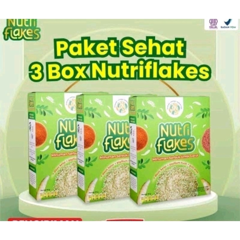 Jual NUTRIFLAKES 3 BOK/NUTRIFLEX 3 BOK/SEREAL OBAT MAAG /OBAT LAMBUNG | Shopee Indonesia