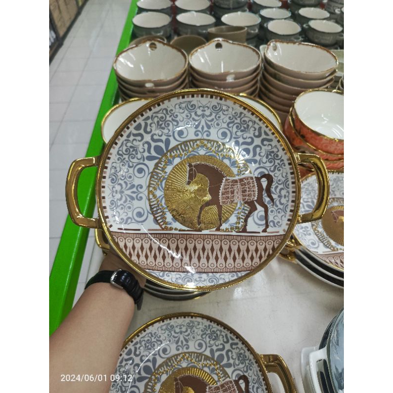 Jual piring keramik motif kuda equestrian | Shopee Indonesia