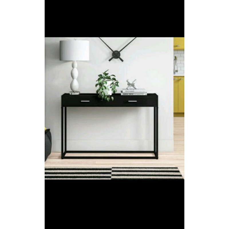 Jual CUSTOM Meja Tembok 180 cm Console Table Minimalis Modern Laci ...
