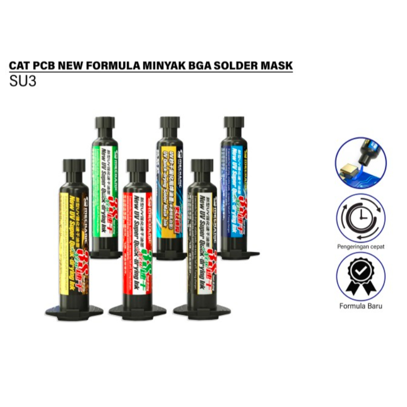 Jual MECHANIC SU3 Cat Pcb Uv Curing Super Fast Dry Cepat Kering Isi ...