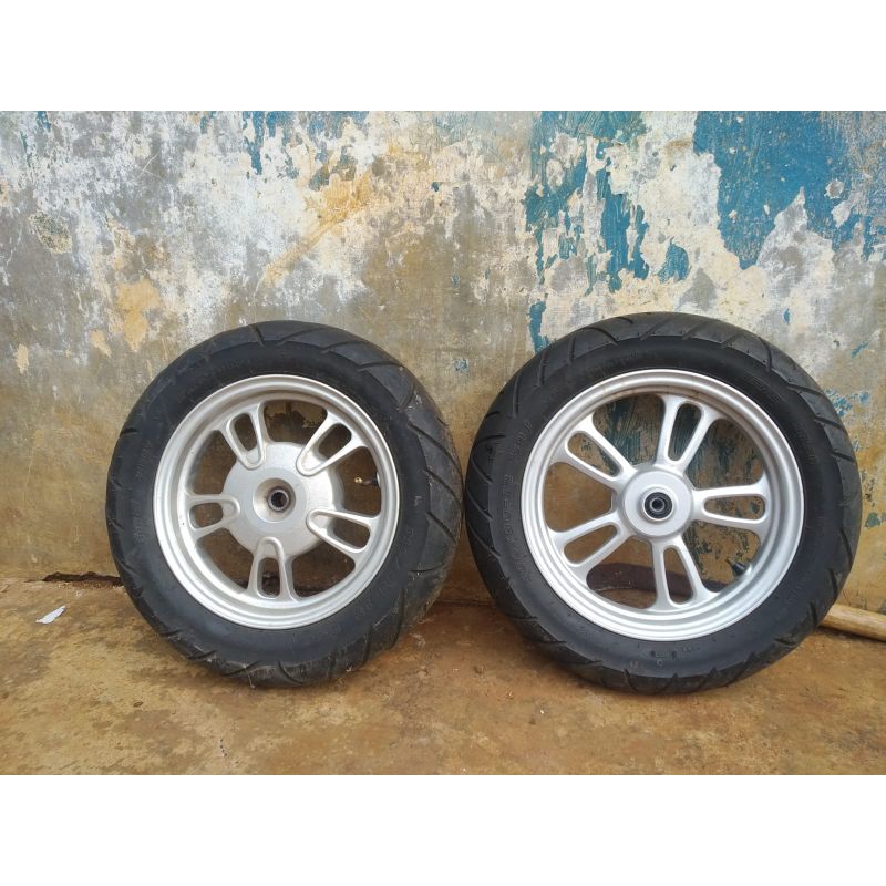 Jual velg scopy ring 12 second copotan baru mulus | Shopee Indonesia