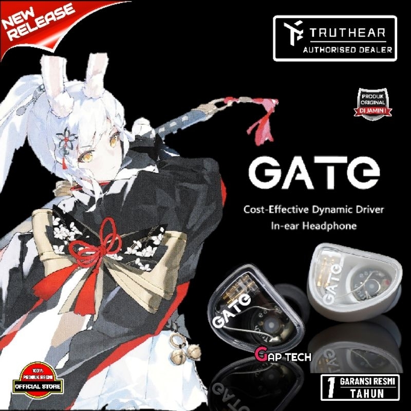 Jual TRUTHEAR GATE 10mm Dynamic Driver In-Ear Earphone / IEM Original | Shopee Indonesia