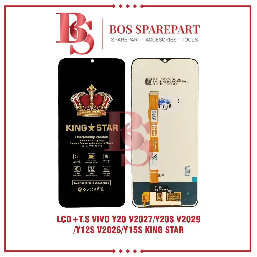 Jual LCD TOUCHSCREEN VIVO Y20 / V2027 / Y20S / V2029 / Y12S / V2026 ...