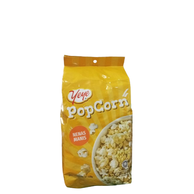 Jual Yeye Pop Corn Nenas Manis 150g | Shopee Indonesia