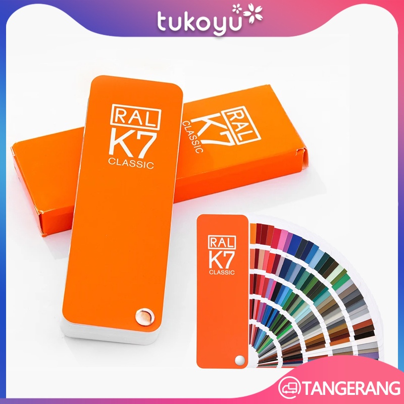 Jual Kartu Warna RAL K7 Classic/Kartu Warna Pelapis/Kartu Katalog Warna ...
