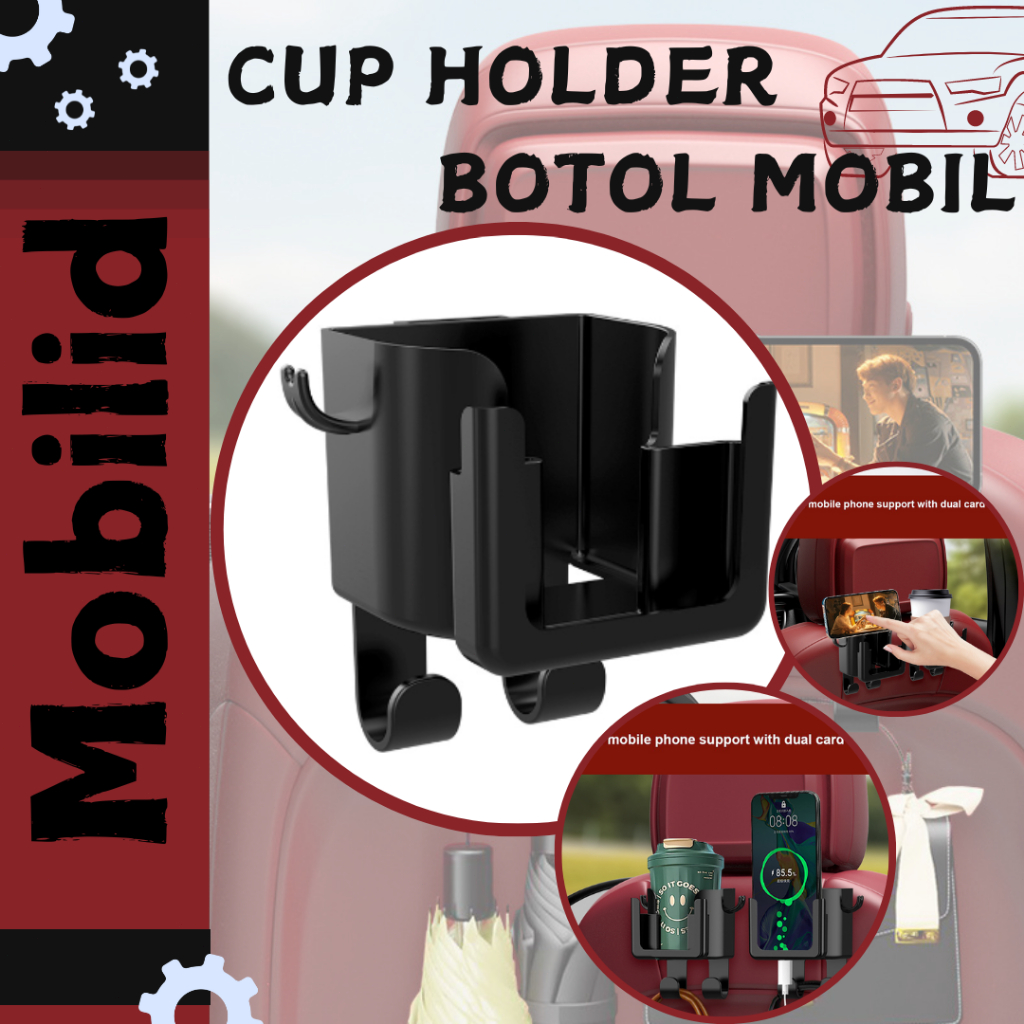 Jual Cup Holder Botol Mobil Hanger Kursi Mobil Gantung Barang Gantungan ...