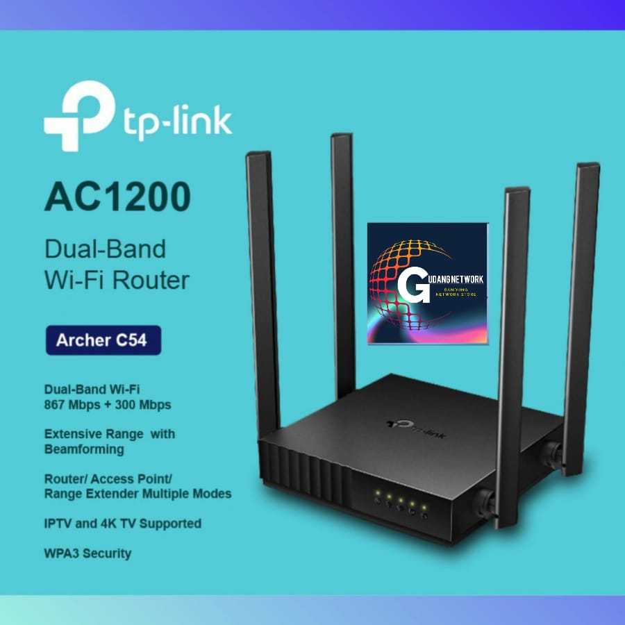 Jual Tp-link Archer C54 AC1200 multimode dual band wifi router (tp-link ...