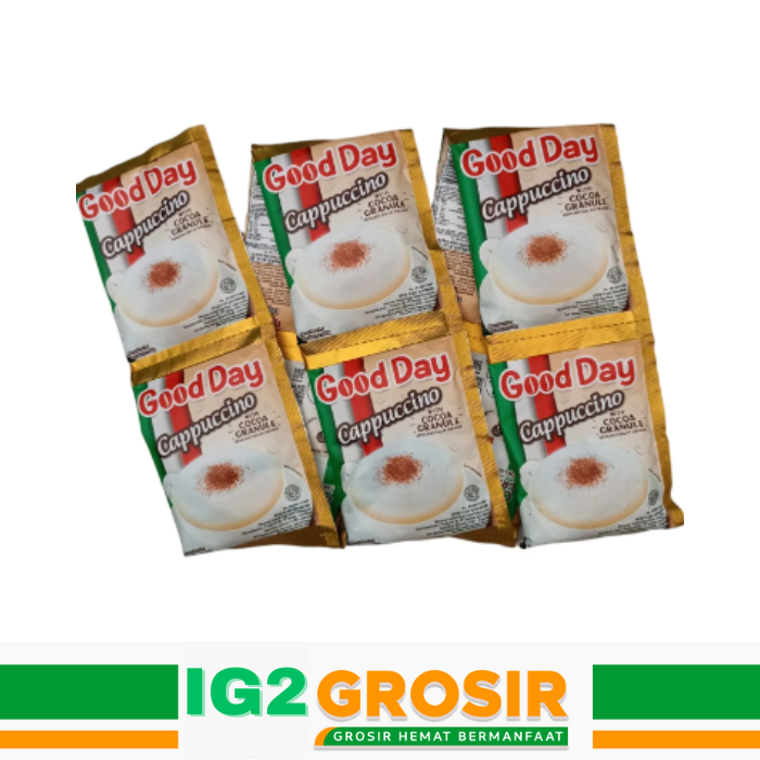 Jual Good Day Cappucino (1 Renceng/ 10 Sachet) | Shopee Indonesia