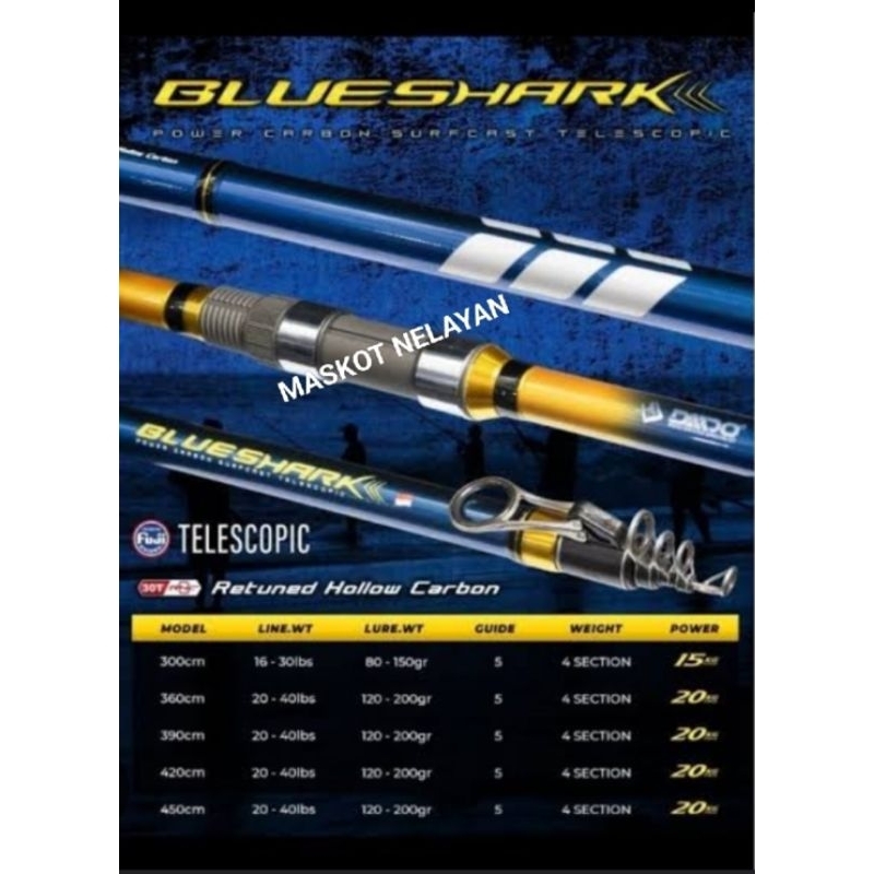 Jual ROD SUFT DAIDO BLUE SHARK | Shopee Indonesia