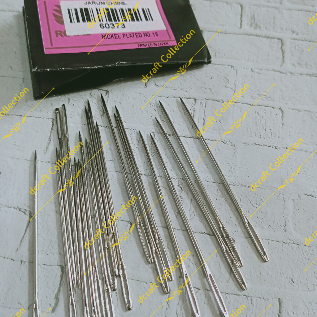 Jual (ECER) Jarum Sulam / Jarum Strimin / Jarum Tappestri (harga untuk ...