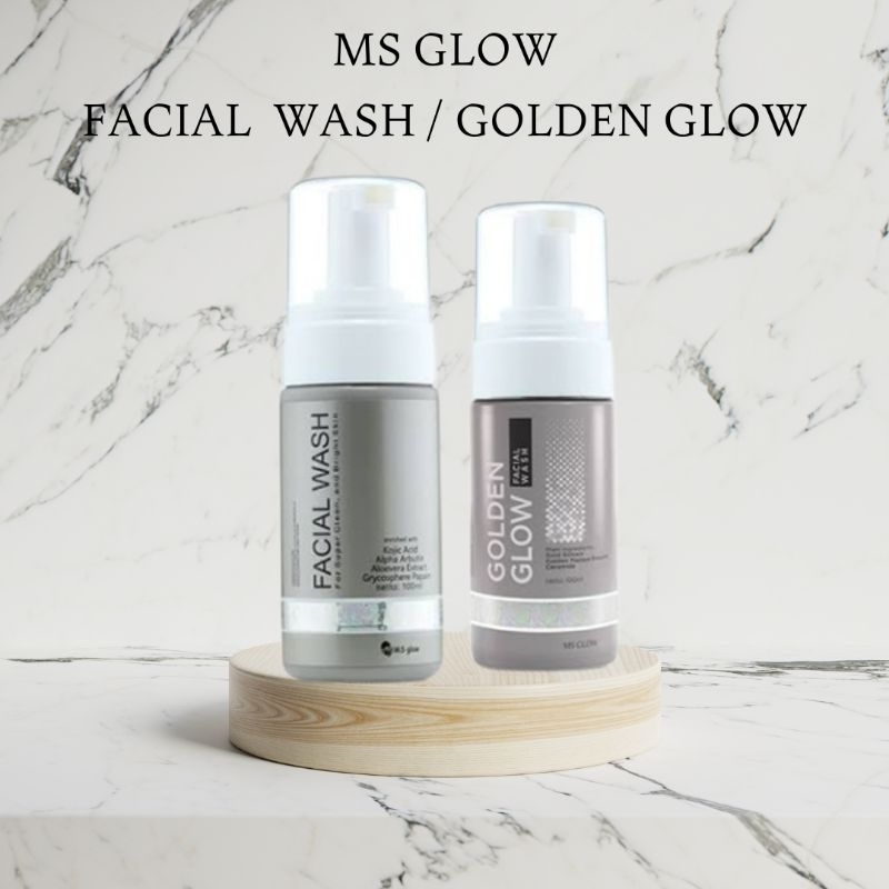 Jual MS GLOW FACIAL WASH BEAUTY / GOLDEN GLOW SABUN CUCI MUKA PEMBERSIH ...