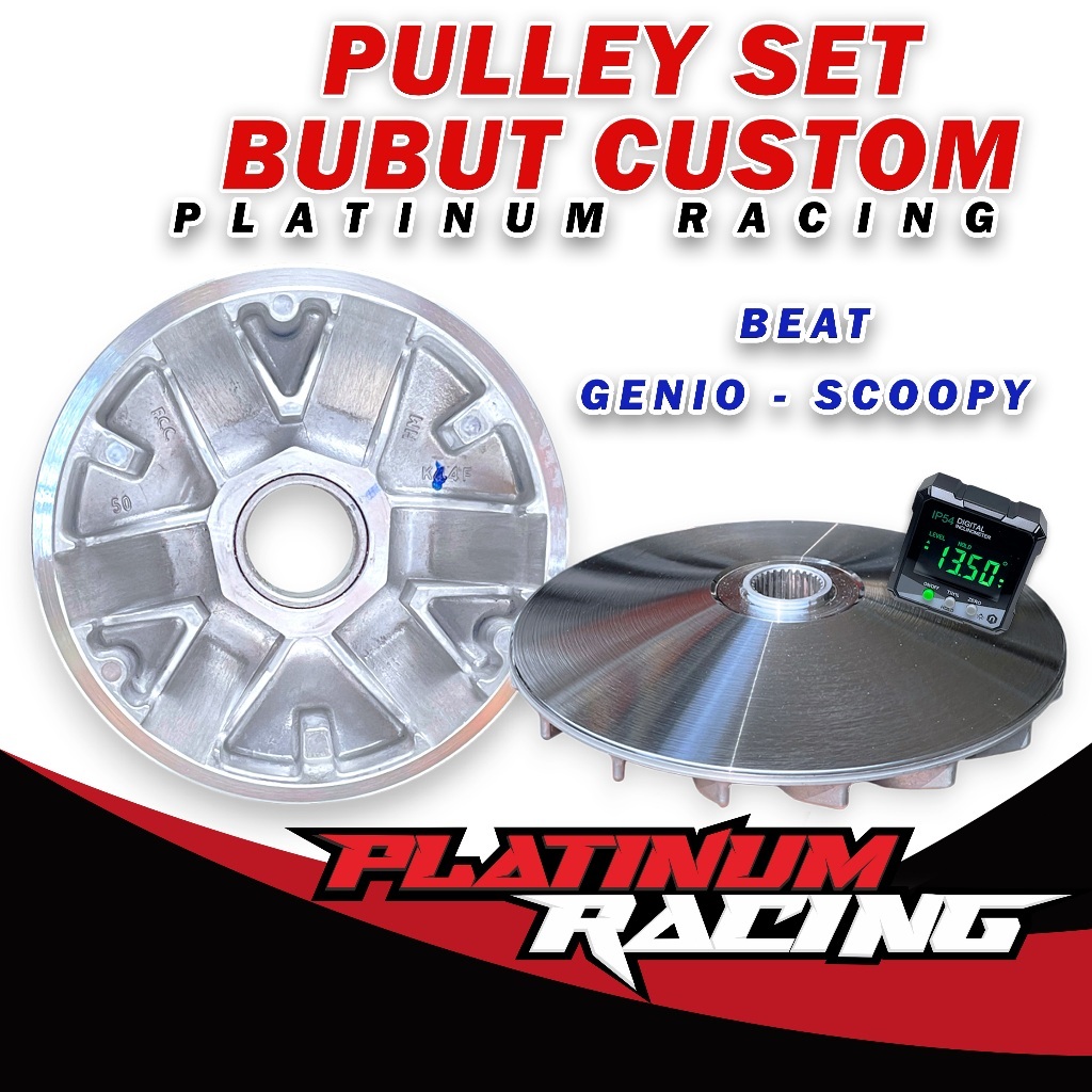 Jual PULLEY BEAT GENIO BEAT ESP BUBUT DERAJAT RUMAH ROLLER BEAT FI ESP ...