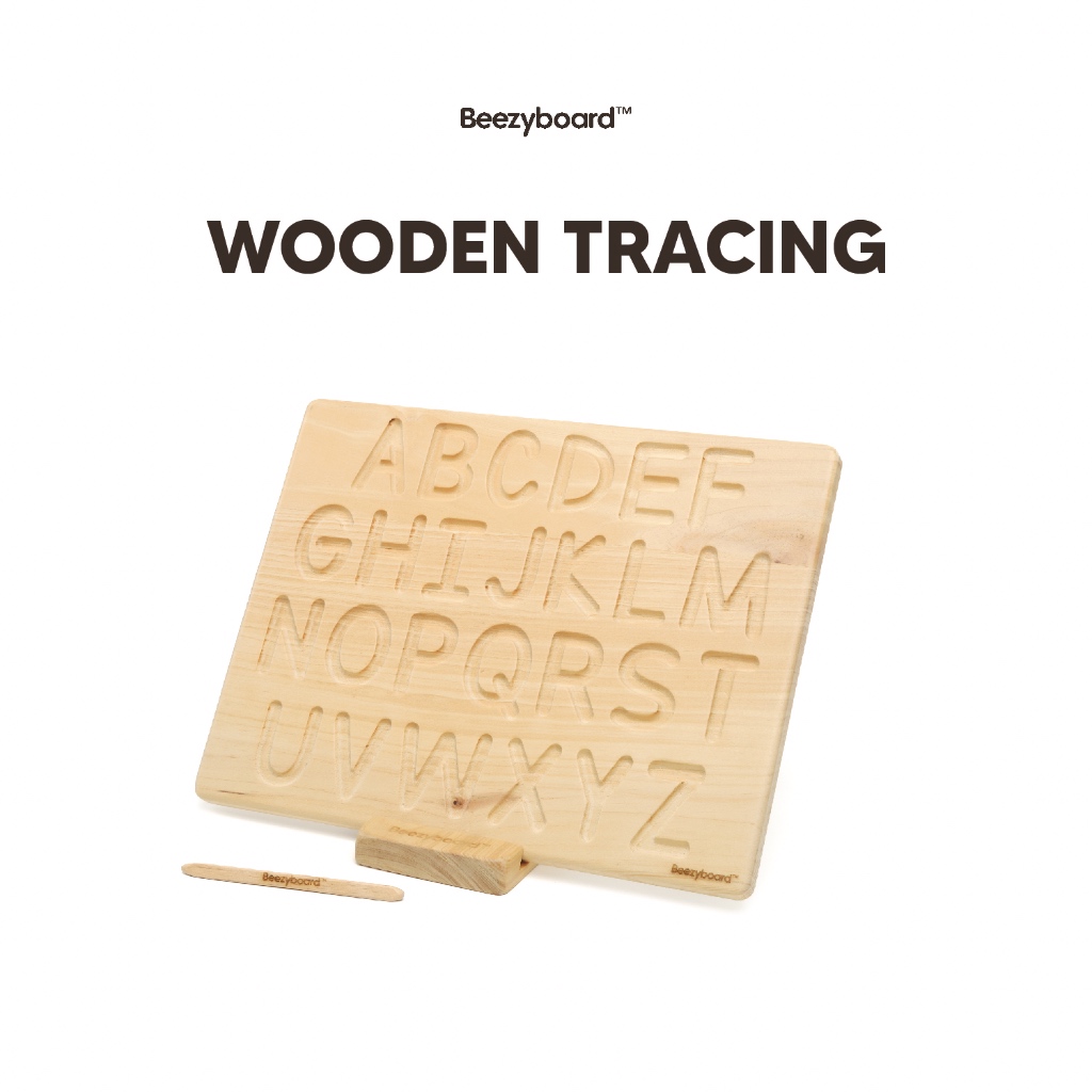 Jual Beezyboard - Wooden Tracing Board - mainan belajar menulis/mainan ...