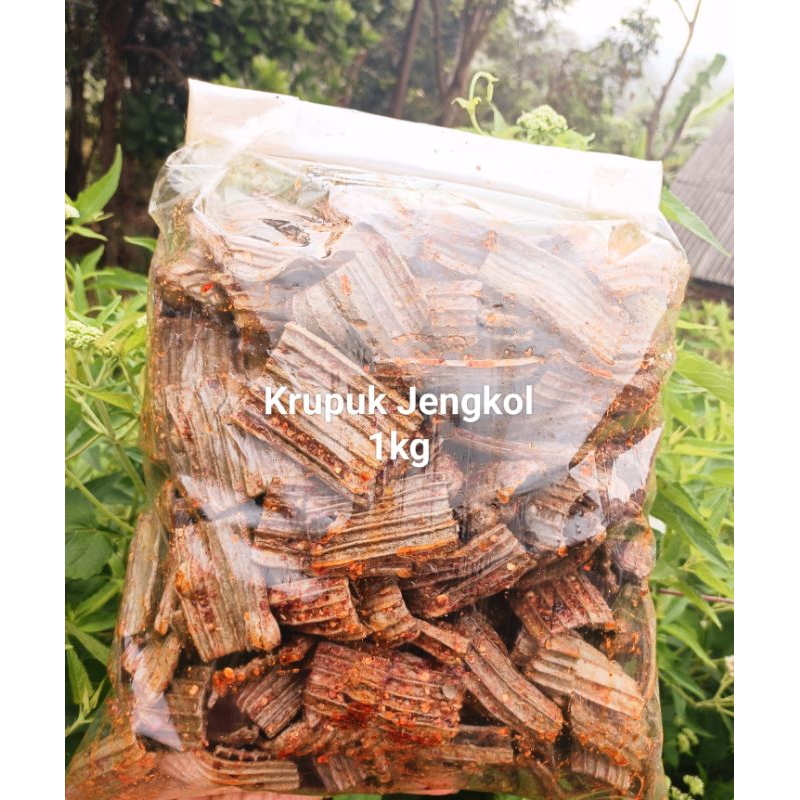 Jual Kerupuk Jengkol Pedas Daun Jeruk 1kg | Shopee Indonesia