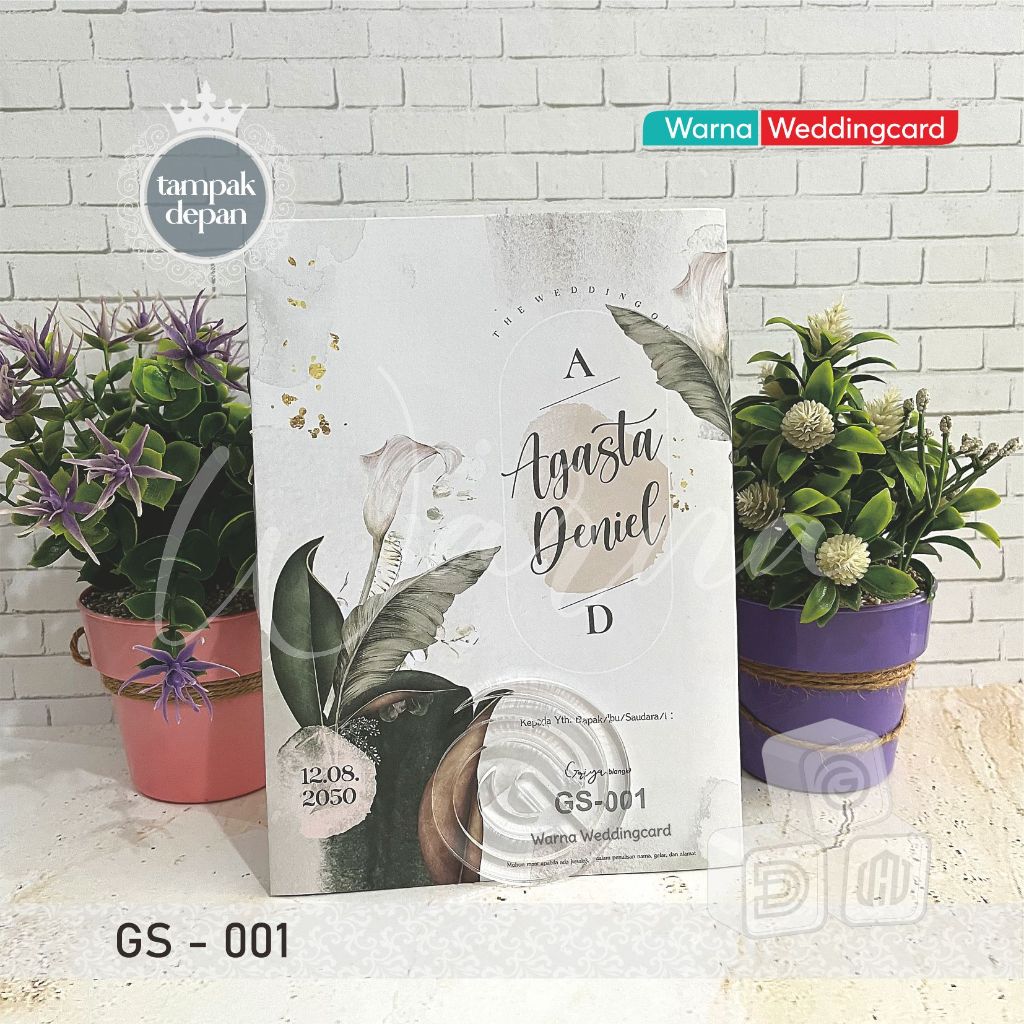 Jual Blangko Undangan GRIYA GS 001 / Undangan Blangko / Kertas Undangan Murah dan Berkualitas ...