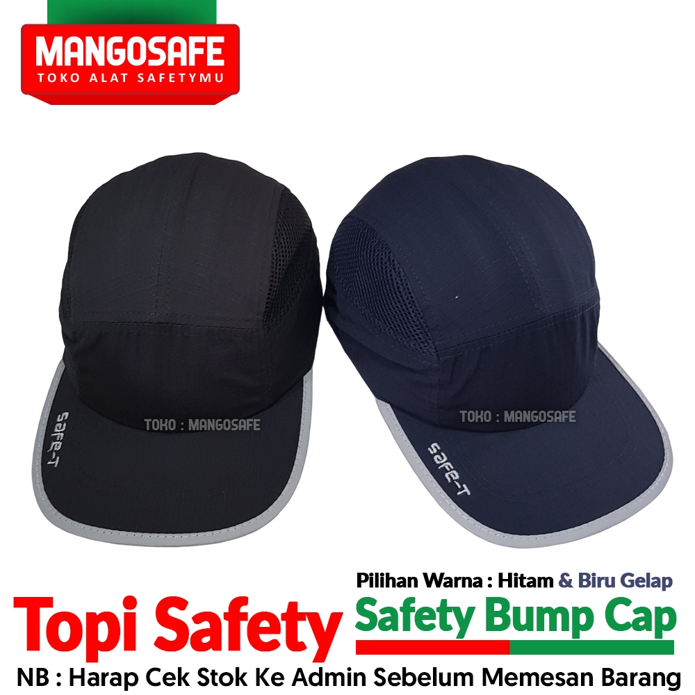 Jual Topi Safety Proyek Warna Hitam atau Biru Dongker Gelap dengan ...