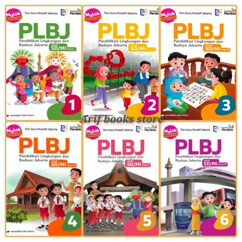Jual BUKU PLBJ SD/MI KELAS 1,2,3,4,5, DAN 6. KURIKULUM MERDEKA ...