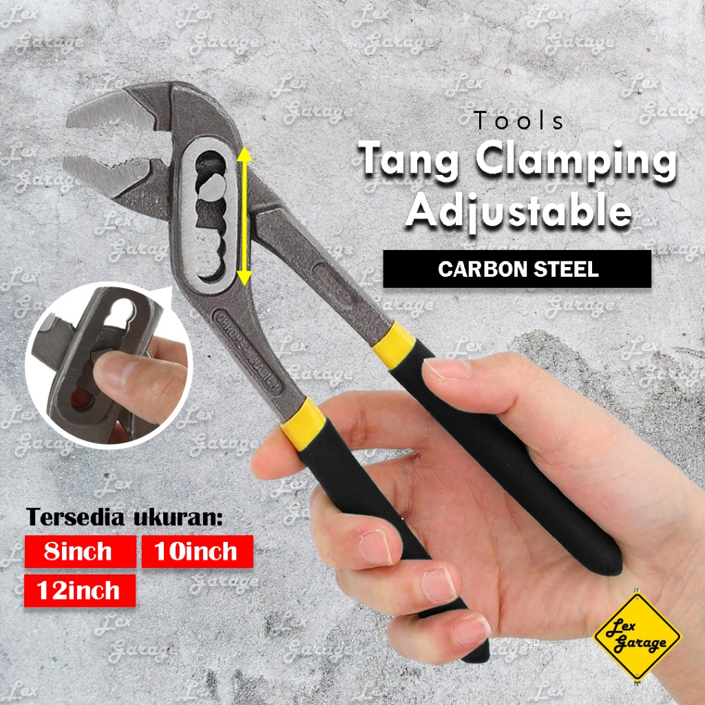Jual Tang Jepit Pipa Air Tang Burung 12 10 8 inch Water Pump Plier ...