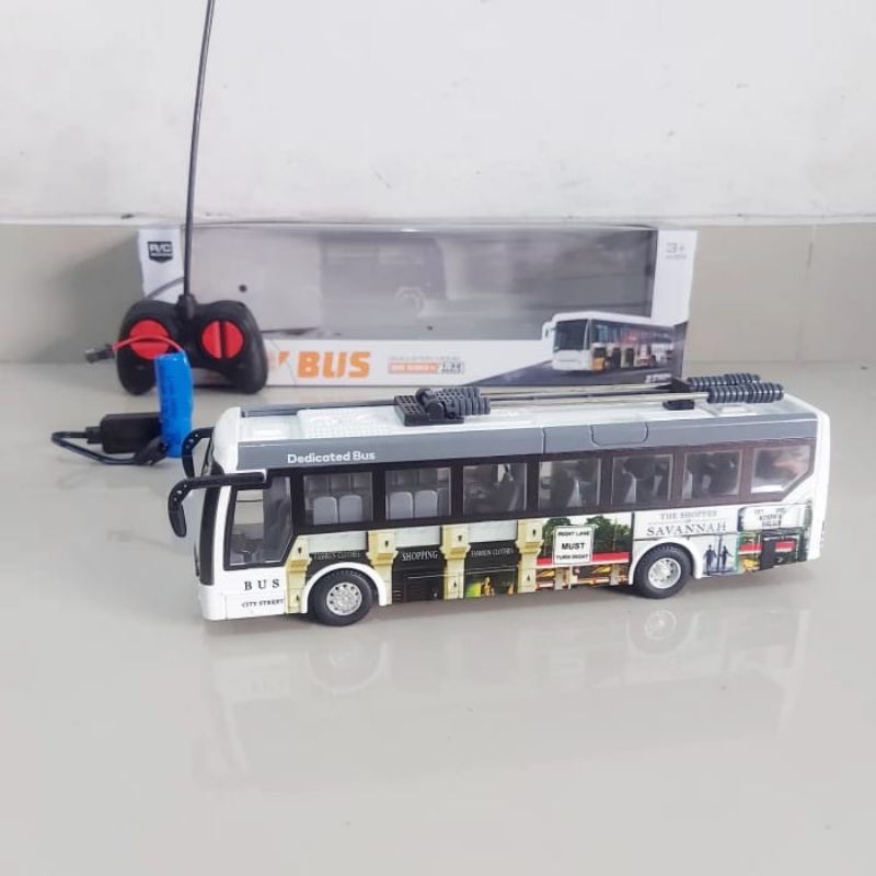 Jual Mobilan RC Bus Kota Remote Control Batre Cas - Mainan Mobil Bis Remot Kontrol Baterai ...
