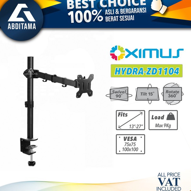 Jual Terdepan BRACKET MEJA LCD LED TV 1 Monitor 13 27 OXIMUS HYDRA ...