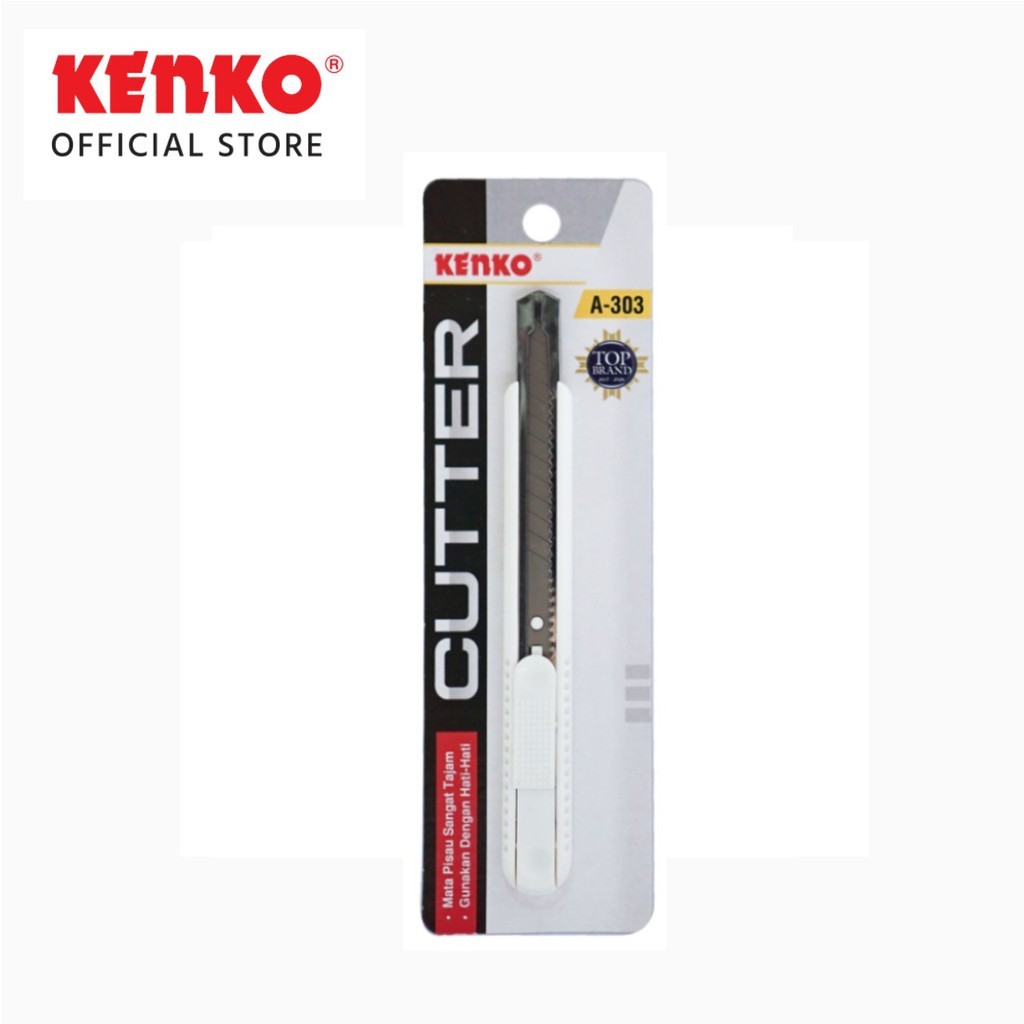 Jual Cutter Kenko A-303 (9Mm Blade) | Shopee Indonesia