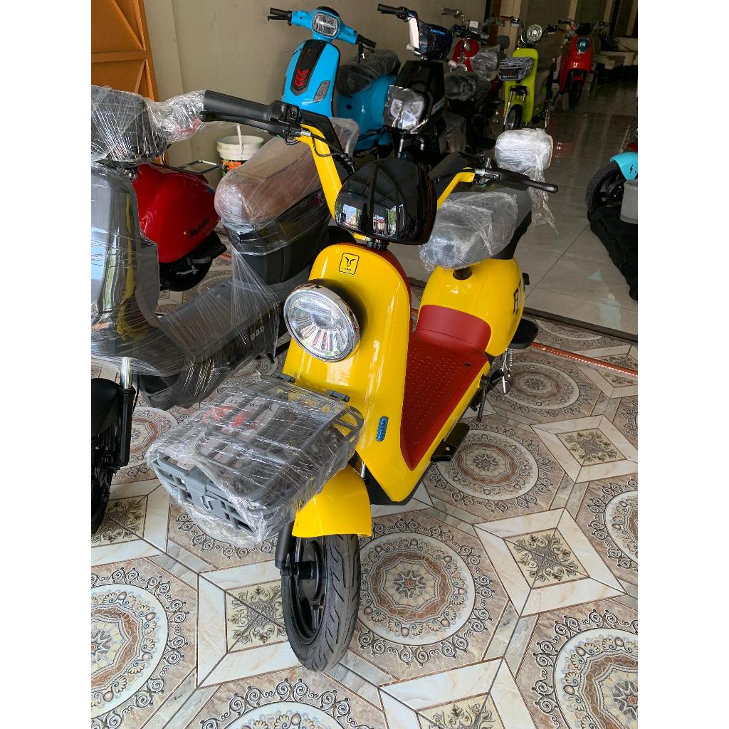 Jual Sepeda Listrik U-Winfly R7S Warna Kuning Kemudi Lebih Kokoh ...