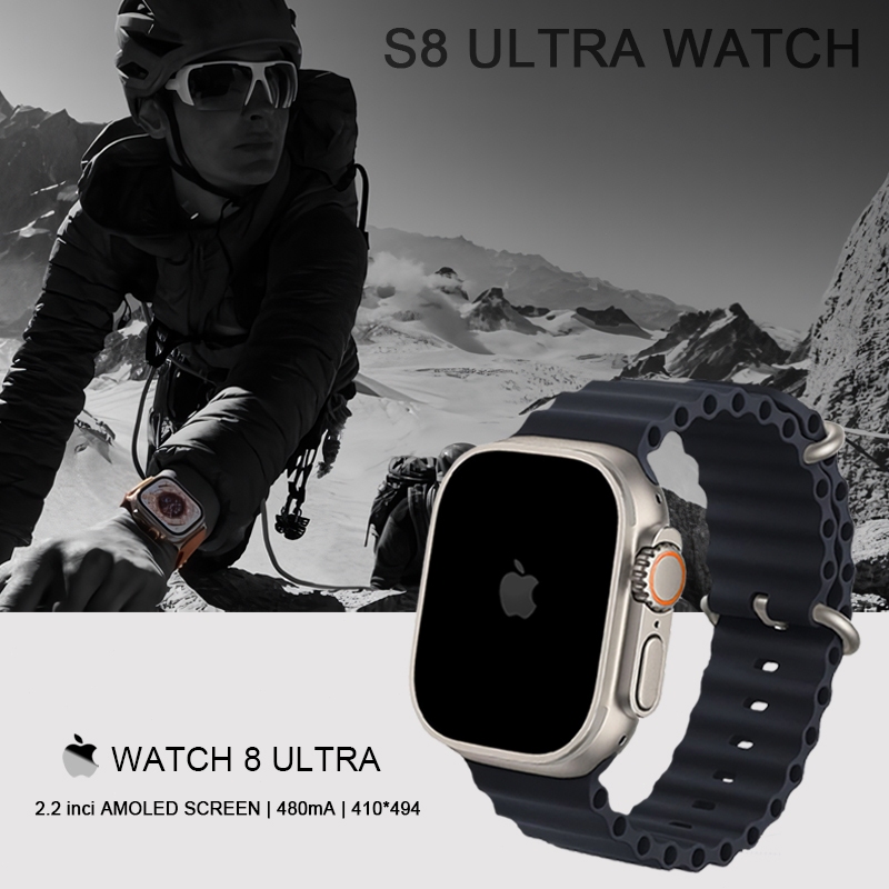 Jual 100%Asli Smartwatch 9 ultra jam smartwatch wanita smartwatch pria ...